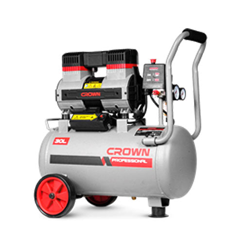 Oil Free Air-Compressor (30L) | CROWN POWERTOOLS INDIA – Crown ...
